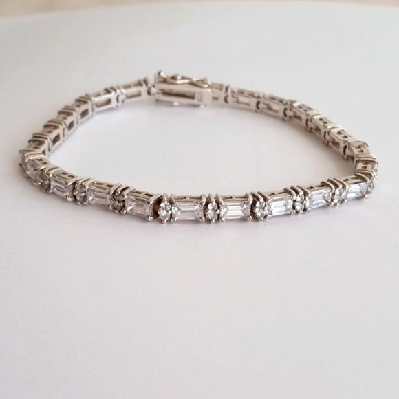 Jewelry | Cz 925 Tennis Bracelet | Poshmark